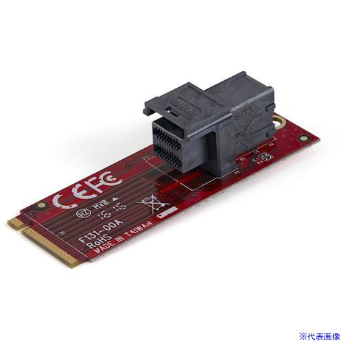 オレンジブック トラスコ中山　TRUSCOStarTech HDDコンバーター/U.2 (SFF−8643) − M.2 PCI Express 4.0 x4/アダプター基盤 〔品番:M2E4SFF8643〕[ 注番:5398542]特長●...