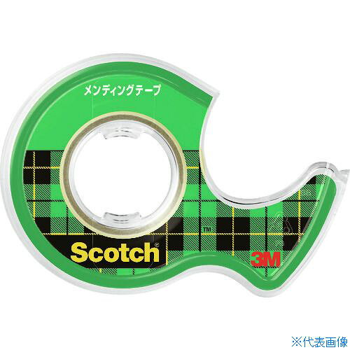 オレンジブック トラスコ中山　TRUSCO3M 事務用テープ メンディングテープ 18mm×7.6m ディスペンサー付 〔品番:CM18〕[ 注番:5422264]特長●コピーやスキャンをしても影がでません。●貼るとテープがほとんど見えなく...