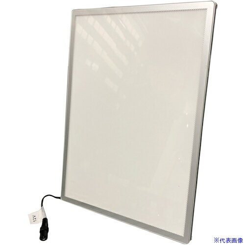 オレンジブック トラスコ中山　TRUSCODAIDOHANT LED薄型パネルA3サイズ 〔品番:10195625〕[ 注番:5428382]特長●厚さ10mmの超薄型のLEDパネルです。●スリットから差し込むだけでPOPの入替が可能、縦と...