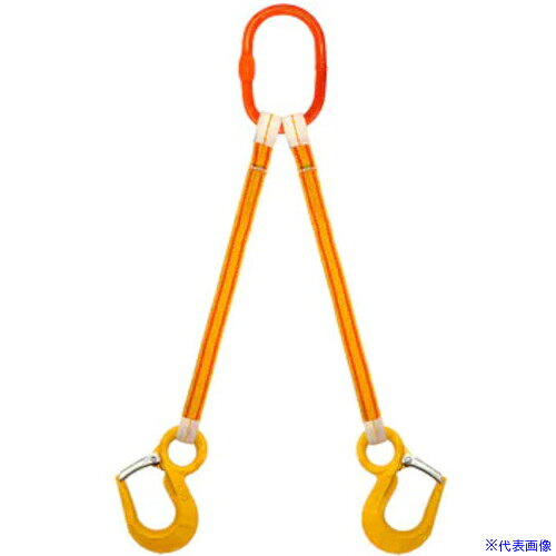 オレンジブック トラスコ中山　TRUSCOコンドーテック KSファイバースリング 2点吊 35X1.5M 〔品番:054KP2P03501S5〕[ 注番:5431613]特長●マスターリンク、フック付の2本吊りベルトスリングのセットです。●...