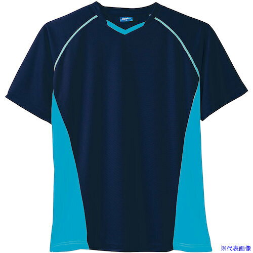 オレンジブック トラスコ中山　TRUSCO桑和 50403 半袖Tシャツ ネイビー S 〔品番:504031S〕[ 注番:5436074]特長●通気性に優れたハニカムメッシュを使用しています。●吸汗速乾加工によりドライ感が続きます。●スポー...