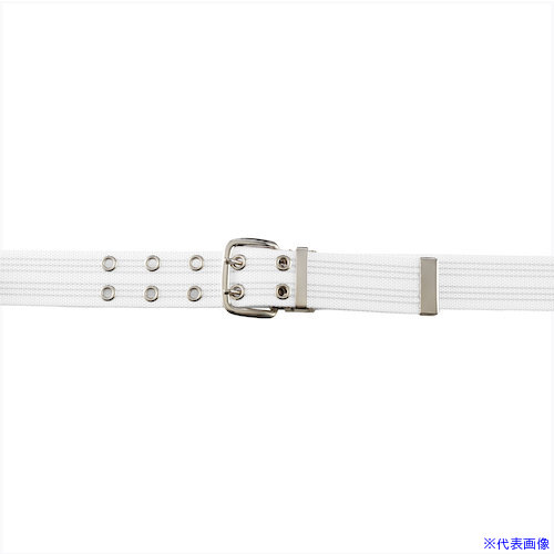 オレンジブック トラスコ中山　TRUSCO桑和 10083 ダブルピンベルト ホワイト F 〔品番:100830F〕[ 注番:5437509]特長●丈夫な作業用ベルトです。仕様●色：ホワイト●幅(mm)：38●長さ(mm)：1200仕様2●...