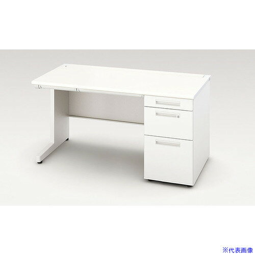 オレンジブック トラスコ中山　TRUSCONAIKI 片袖デスク XEHH型/天板:ホワイト 本体:クリアーホワイト/W1400×D800×H720 〔品番:XEHH148BWH〕[ 注番:5438738]特長●これからのワークスタイルに対...