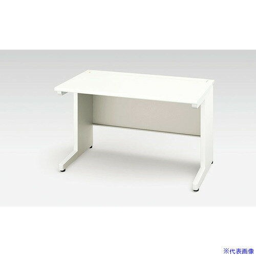 オレンジブック トラスコ中山　TRUSCONAIKI 平デスク(引出し無し) XEHH型/天板:ホワイト 本体:クリアーホワイト/W1200×D800×H720 〔品番:XEHH128FDNWH〕[ 注番:5440272]特長●これからのワ...