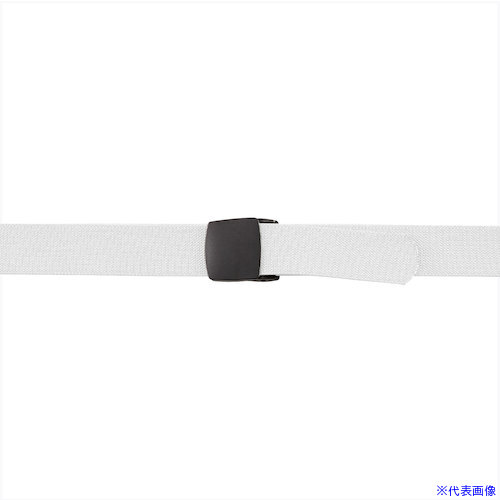 オレンジブック トラスコ中山　TRUSCO桑和 10077 ワンタッチベルト ホワイト F 〔品番:100770F〕[ 注番:5440723]特長●丈夫な作業用ベルトです。仕様●色：ホワイト●幅(mm)：38●長さ(mm)：1200仕様2材...