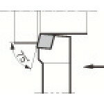 オレンジブック トラスコ中山　TRUSCO京セラ 外径加工用ホルダ CCRN-A 〔品番:CCRNR2525M09A〕[ 注番:5443652]特長●クランプオン方式です。用途●外径加工用。仕様●適合チップ：CNMN0903●クランプオン方...