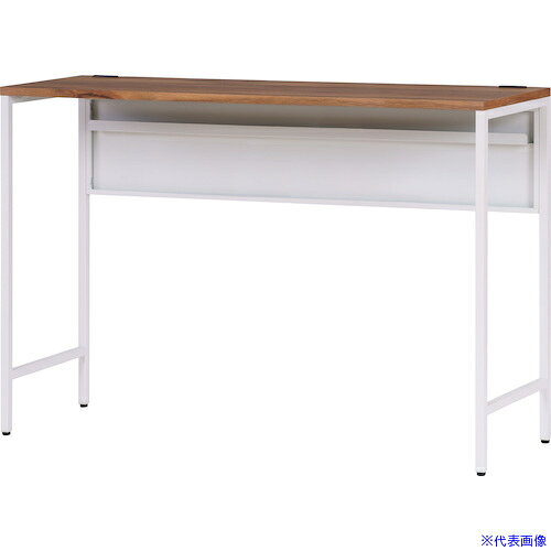 オレンジブック トラスコ中山　TRUSCODAISHIN レクタ デスク 基本タイプ ホワイトフレーム 1500×450×1000 〔品番:FD154510WMPA〕[ 注番:5451356]特長●細いフレーム脚と薄い天板で構成されたスタン...