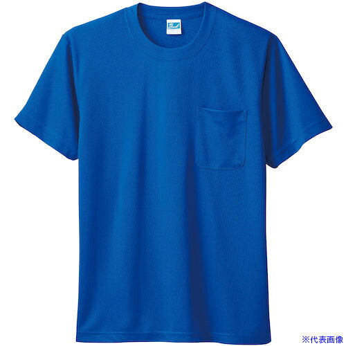 オレンジブック トラスコ中山　TRUSCO桑和 50121 半袖Tシャツ(胸ポケット付き) ロイヤルブルー S 〔品番:50121203S〕[ 注番:5451791]特長●吸汗速乾糸を使用したサラッと快適な肌触りです。仕様●色：ロイヤルブル...