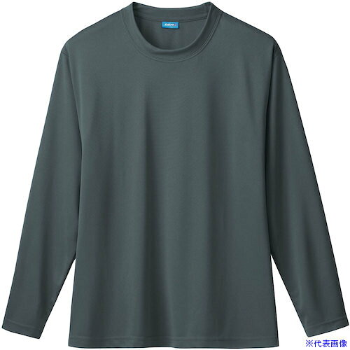 オレンジブック トラスコ中山　TRUSCO桑和 50382 長袖Tシャツ チャコールグレー S 〔品番:5038223S〕[ 注番:5453289]特長●通気性に優れたハニカムメッシュ（裏使い）を使用しています。●吸汗速乾加工によりドライ感...