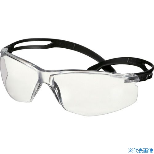 オレンジブック トラスコ中山　TRUSCO3M セキュアフィット 保護めがね クリア SF501SGAF−BLK 〔品番:SF501SGAFBLK〕[ 注番:5453867]特長●3M［［TM上］］スコッチガード［［TM上］］防曇コーティン...