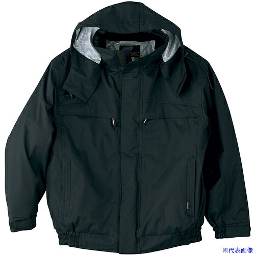 オレンジブック トラスコ中山　TRUSCO桑和 2803 防水防寒ブルゾン ブラック 6L 〔品番:280346L〕[ 注番:5462407]特長●雨、水の侵入を防ぐ防水仕様●豊富なカラーの防水防寒ウェア仕様●色：ブラック●サイズ：6L●着...