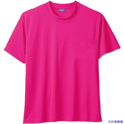 オレンジブック トラスコ中山　TRUSCO桑和 50383 半袖Tシャツ パッションピンク SS 〔品番:5038347SS〕[ 注番:5462553]特長●通気性に優れたハニカムメッシュ（裏使い）を使用しています。●吸汗速乾加工によりドラ...