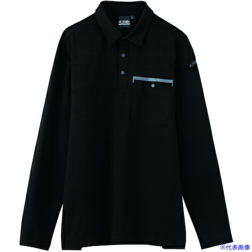 オレンジブック トラスコ中山　TRUSCOXEBEC 長袖ポロシャツ6675−90−5L クロ 〔品番:6675905L〕[ 注番:5520342]特長●シワになりにくい素材を使用しデザイン性も備えたエコマーク認定商品です。用途●作業全般用...