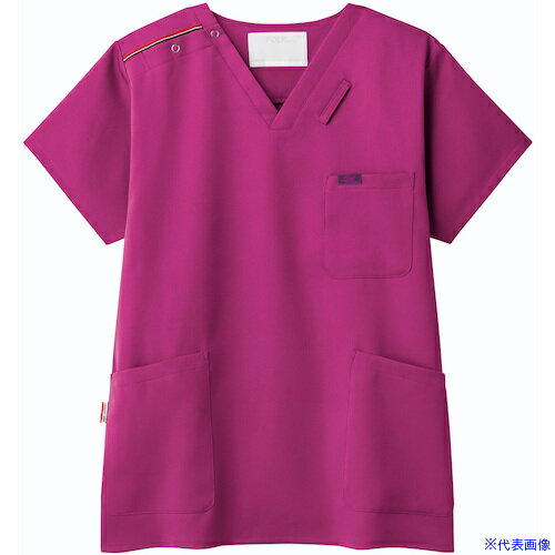 オレンジブック トラスコ中山　TRUSCOFOLK スクラブ ラズベリー 3S 〔品番:7091SC263S〕[ 注番:5529944]特長●国境なき医師団とのコラボレーション商品です。●国境なき医師団シリーズの、デザインと機能性に優れた男...