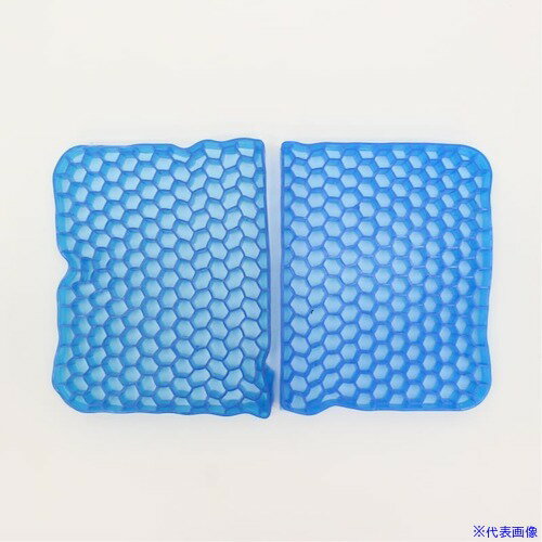 オレンジブック トラスコ中山　TRUSCOリンクサス 折りたたみハニカムジェルクッション 〔品番:LXITOTHJC001〕[ 注番:5548258]特長●高弾性ゲルを採用しているため、適度な硬さが体圧を均一に吸収・分散して支えます。●長時...
