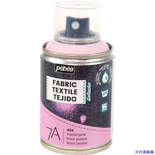 オレンジブック トラスコ中山　TRUSCOPebeo 布用水性アクリルスプレー セタスプレー 100ml パステルピンク 〔品番:805452〕[ 注番:5550100]特長●有機溶剤を一切使用していないので、においが少ない布用の水性アクリ...