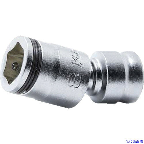 オレンジブック トラスコ中山　TRUSCOKo−ken Z−EAL 1/4(6.35mm)SQ. ナットグリップユニバーサルソケット 8mm 〔品番:2441MZ8〕[ 注番:5561044]特長●Z-EALシリーズのナットグリップユニバー...