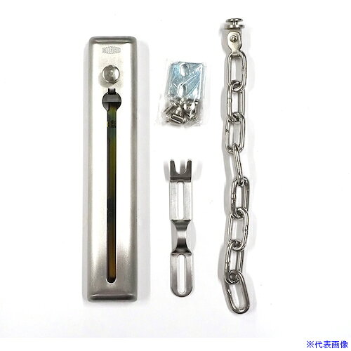 オレンジブック トラスコ中山　TRUSCOガード 取替用ドアチェーン シルバー 〔品番:NO.580SL〕[ 注番:5568241]特長●今お使いのドアチェーンと簡単に交換できます●チェーンホルダーも既存のネジ穴に対応できます。スッキリした...