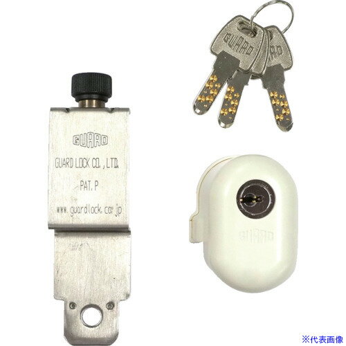 オレンジブック トラスコ中山　TRUSCOガード 室内錠・スタンダード 〔品番:NO.560S〕[ 注番:5568294]特長●工具なしで簡単に取り付けができます。●工具なしで簡単に取り付けができ、民泊の室内管理にも便利です。●シリンダー部...
