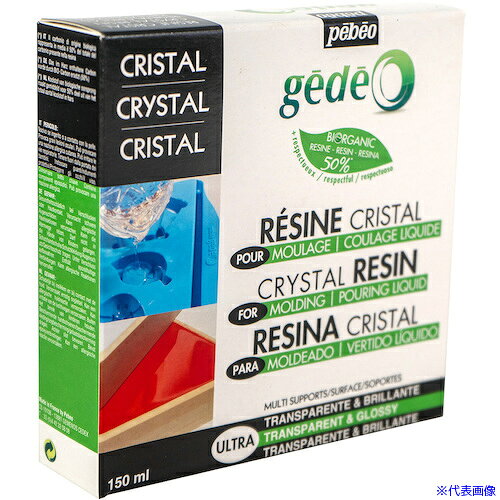 オレンジブック トラスコ中山　TRUSCOPebeo バイオベース・クリスタルレジンキット150ml(主剤100ml+硬化剤50ml) 〔品番:766141〕[ 注番:5568800]特長●バイオ（植物）ベースで、匂いが少なく、高透明度クリ...