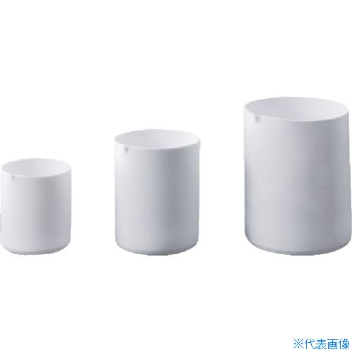 オレンジブック トラスコ中山　TRUSCOサンプラ PTFEビーカー 1L 〔品番:19032〕[ 注番:5575036]特長●耐熱性、耐薬品性に優れたPTFE製（フッ素樹脂）ビーカーです。仕様●容量(ml)：1000●外径(mm)：108...
