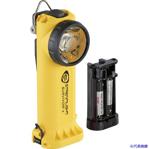 オレンジブック トラスコ中山　TRUSCOストリームライト 防爆型ハンドライト サバイバーX 乾電池モデル イエロー 米国防爆Div.1 〔品番:991YA〕[ 注番:5608118]特長●引火・爆発などの危険性のある現場の他、消防用に最適...