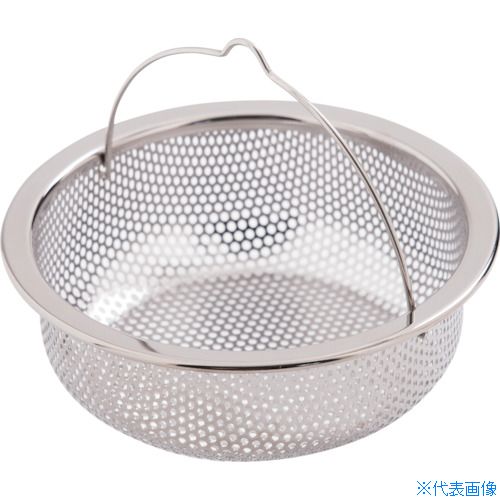 オレンジブック トラスコ中山　TRUSCOKEEP FINE 抗菌排水口ゴミ受け＜浅型＞ 〔品番:520033〕[ 注番:5608132]特長●抗菌・防カビ加工で排水口ゴミ受けの嫌なヌメリやカビを抑制します。用途●キッチン排水口のゴミ受けと...