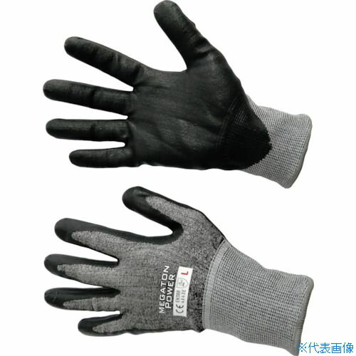 オレンジブック トラスコ中山　TRUSCO富士手袋 耐切創ニトリルコーティング18G 〔品番:4518L〕[ 注番:5608299]特長●ニトリルコーティングで耐油性、耐摩耗性、耐引裂性を強化してます。●スチール糸入りで薄手なのに丈夫な耐切...