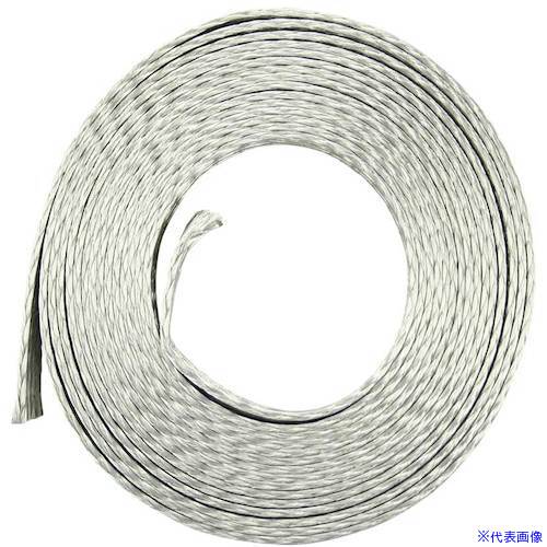 オレンジブック トラスコ中山　TRUSCOKYОWA すずめっき平編銅線 TBC 60SQ 1M 〔品番:TBC60SQ1M〕[ 注番:5627327]特長●可とう性に優れていますので電気機器の作動部の取り付けに適しています。●より線に比べ...