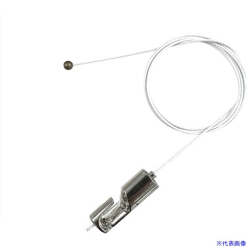 オレンジブック トラスコ中山　TRUSCO福井金属工芸 ボール式ミニワイヤー自在FIT ホワイト 径1.2mm 長さ1.0m WR−8−W 〔品番:WR8W〕[ 注番:5639195]特長●上下の移動はピンを押すだけ、 無段階で位置調節が可...
