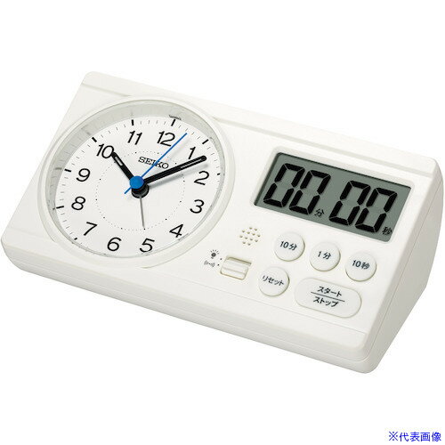 オレンジブック トラスコ中山　TRUSCOSEIKO スタディタイム 〔品番:KR521W〕[ 注番:5658439]特長●時間管理に役立つ1台。●ストップウオッチ機能、カウントダウンタイマー、目ざまし機能つきです。仕様●電源：単三電池●電...