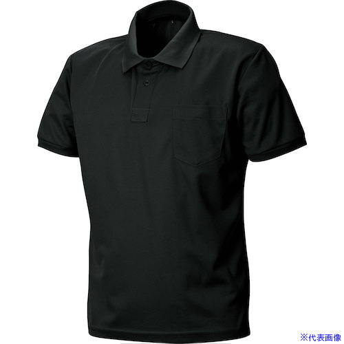 オレンジブック トラスコ中山　TRUSCOリンクサス クイックドライポロシャツ ブラック L 〔品番:LXS018106L〕[ 注番:5660712]特長●さらっと着こなせる吸汗速乾素材に加えて、着心地やストレッチ性を高めたポロシャツになり...