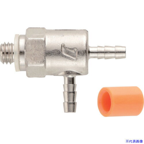 オレンジブック トラスコ中山　TRUSCO潤工社 ハンディタッチ継手 サービステー 4×2.5mm M5 〔品番:BTB4X2.5M5BSN〕[ 注番:5722833]特長●ポリウレタンチューブ専用の継手です。●タケノコ部にチューブとスリー...