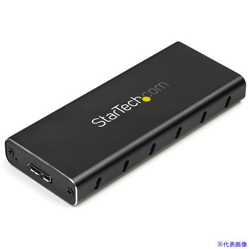オレンジブック トラスコ中山　TRUSCOスターテック 外付けSATA M.2 SSDケース/USB-C接続/USB 3.1(10Gbps)/M.2 NGFF 〔品番:SM21BMU31C3〕[ 注番:5724976]特長●SATA M.2...