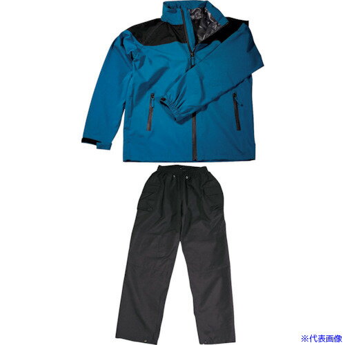 オレンジブック トラスコ中山　TRUSCOアーヴァン レインウェア ストレッチ強化レイン ネイビー 5L #8600 〔品番:8600NV5L〕[ 注番:5766329]特長●生地はストレッチ素材を使用した動きに対して突っ張りにくく、上着フ...