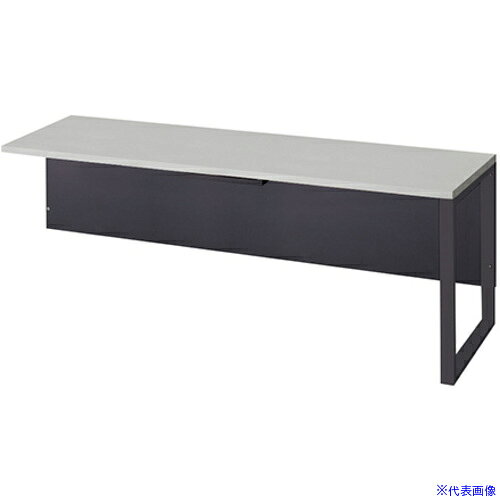 オレンジブック トラスコ中山　TRUSCONAIKI ベンチテーブル(KLL型) 〔品番:KLL1860RHBWH〕[ 注番:5800397]特長●窓際や、通路サイドに、自席以外のちょっとした作業スペースをつくれるテーブルです。仕様●間口(...