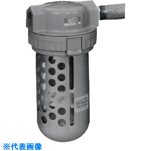 オレンジブック トラスコ中山　TRUSCOCKD エアフィルタ 〔品番:11388CEY〕[ 注番:5805538]特長●サイクロン効果で水滴やダストを効率的に除去、圧縮空気を清浄にします。用途●一般工場エアの清浄用として仕様●接続口径：R...