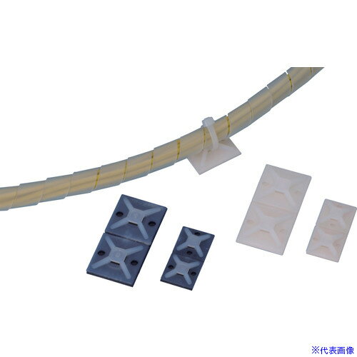 オレンジブック トラスコ中山　TRUSCOカメダ 結束バンドベース 〔品番:KNP20GN〕[ 注番:5824882]特長●粘着式結束バンド固定具で、アクリル粘着テープで強力な粘着力があります。●屋外や車両向きです。仕様仕様2●RoHS対応...