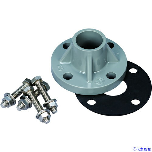 オレンジブック トラスコ中山　TRUSCO日本フイルター FM-2000-P-S-O-B用オプション 「FM-2000-P TS-PVCフランジ 20A ASSY」 〔品番:F5520020390〕[ 注番:5827948]特長●フランジ、...