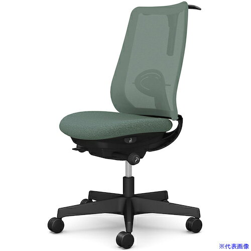 オレンジブック トラスコ中山　TRUSCOOKAMURA ポータム,肘なし,背メッシュ,スタンダードタイプ,ブラックボディ,ハンガー有,ランバー有,ナイロンキャスター 〔品番:CF12XSF1K5〕[ 注番:5838500]特長●シンクロリ...