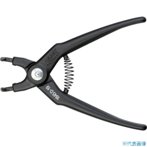 オレンジブック トラスコ中山　TRUSCOHAZET スナップリングプライヤー(穴用) 爪先端径1.8mm 〔品番:1845D19〕[ 注番:5844134]特長●強化樹脂グリップで、非常に軽量です。●爪一体型の軸はグリップ中央部まで成型さ...