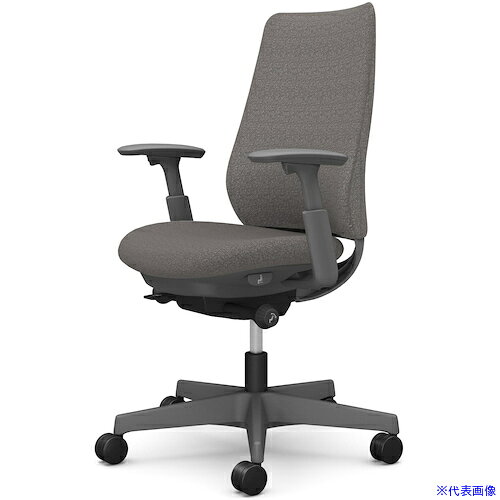 オレンジブック トラスコ中山　TRUSCOOKAMURA ポータム,可動肘,背クッション,スタンダードタイプ,ダークグレー,ハンガー無,ランバー無,ナイロンキャスター 〔品番:CF83XAFXW3〕[ 注番:5849866]特長●シンクロリ...