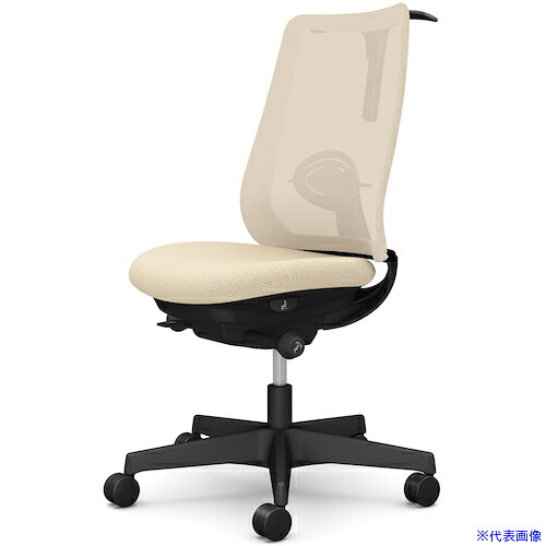 オレンジブック トラスコ中山　TRUSCOOKAMURA ポータム,肘なし,背メッシュ,スタンダードタイプ,ブラックボディ,ハンガー有,ランバー有,ナイロンキャスター 〔品番:CF12XSF1K2〕[ 注番:5857436]特長●シンクロリ...