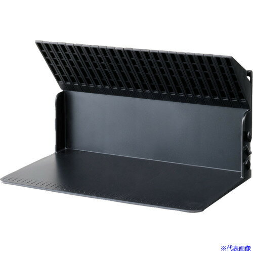 オレンジブック トラスコ中山　TRUSCOLIHIT 1冊でも倒れないブックスタンド ブラック 〔品番:A357524〕[ 注番:5872226]特長●本などを手前側から差し込むとストッパーが上がり、両サイドのストッパーが差し込んだものを保...