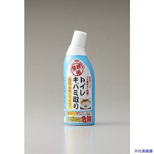 オレンジブック トラスコ中山　TRUSCOアイメディア トイレキバミ取り 〔品番:1007514〕[ 注番:5925714]特長●ブルーの洗剤が黄ばみ汚れに密着●気になる黄ばみ悪臭もすっきり解消します。●尿石表面に長時間付着するよう粘度を保...