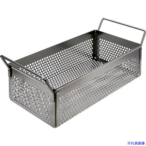 オレンジブック トラスコ中山　TRUSCOTRUSCO ステンレスパンチングボックス 特大 412X185X137mm 〔品番:SPB04〕[ 注番:5935071]特長●軽量でコンパクトなステンレス製パンチングバットです。●網籠と比べて耐...
