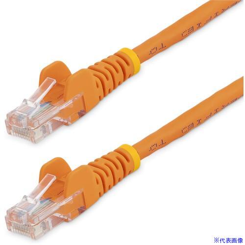 オレンジブック トラスコ中山　TRUSCOStarTech カテゴリ5e LANケーブル/7m/オレンジ/RJ45コネクター/ツメ折れ防止機構付/CAT5e 〔品番:45PAT7MOR〕[ 注番:5944564]特長●カテゴリ5e対応のイー...