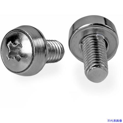 オレンジブック トラスコ中山　TRUSCOStarTech サーバーラック金具/ネジ/M6/12mm/100個入り/シルバー/IT AV ネットワーク機器 ラック用 〔品番:CABSCREWSM62〕[ 注番:5946089]特長●サーバー...