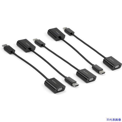 オレンジブック トラスコ中山　TRUSCOスターテック ディスプレイアダプター/DisplayPort 1.2 - VGA/1080p/5個入り/アクティブ変換/ブラック 〔品番:DP2VGA3X5〕[ 注番:5947721]特長●Disp...