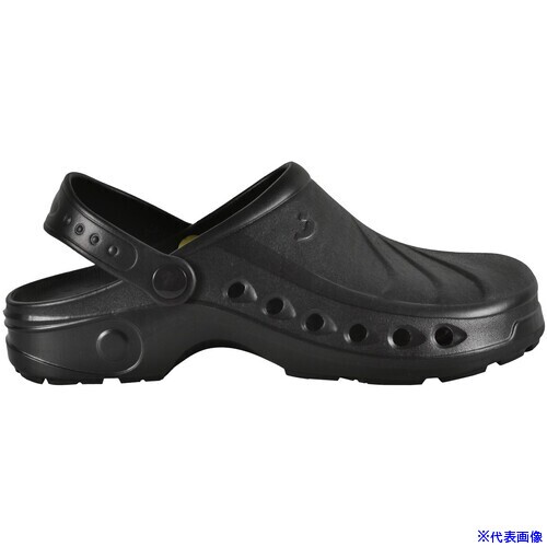 オレンジブック トラスコ中山　TRUSCOセーフティジョガー SAFETY J OXYPAS SONICサンダル ブラック 26.0−26.5CM 〔品番:SONIC.BLK.4142〕[ 注番:5968744]特長●超軽量サンダル、着用感...